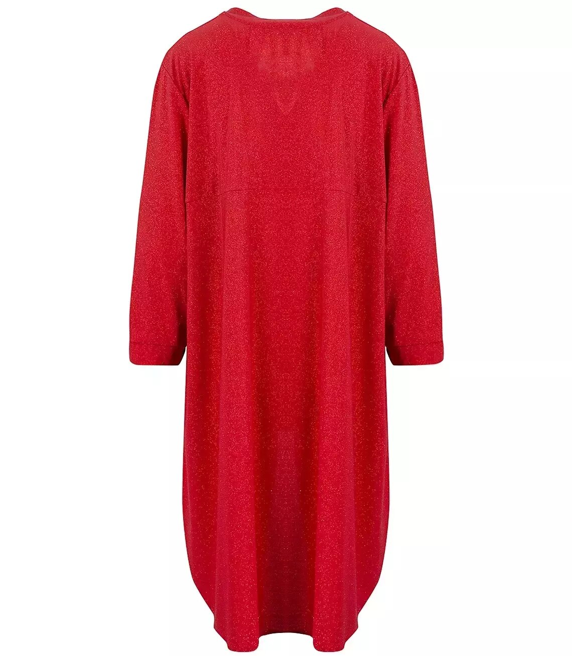 Koszula Tunika oversize dłuższy tył Brokatowa Luźna Plus Size (13630 ...