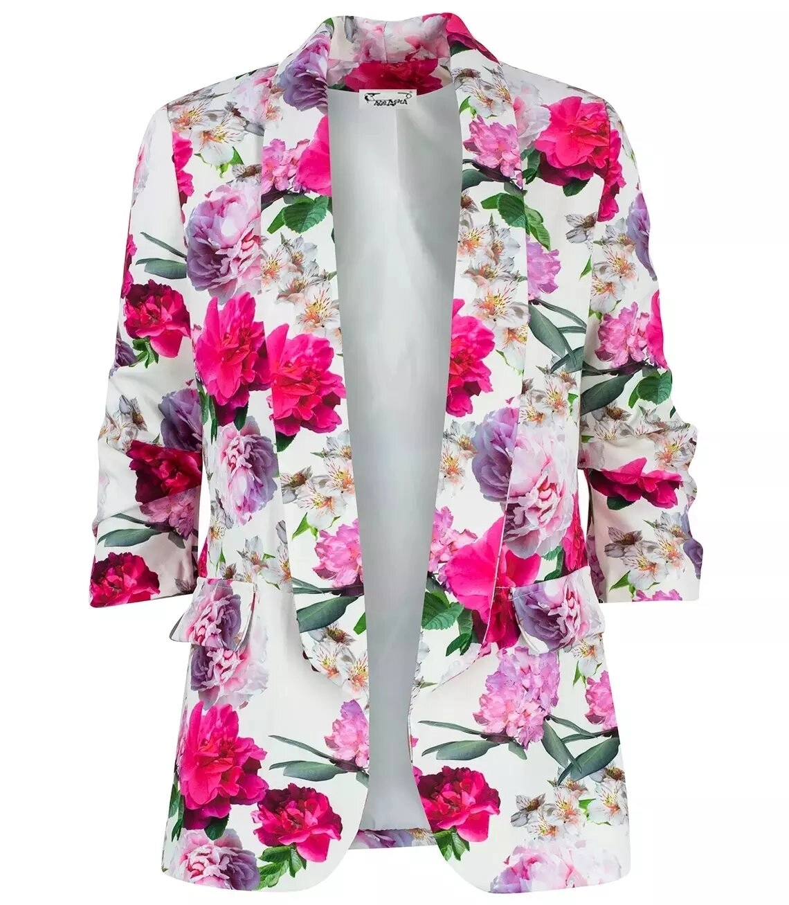Spring floral suit jacket (15344 / RAM1050) - Agrafka